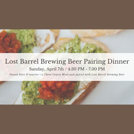 Beer Pairing Dinner - Visit Middleburg Virginia