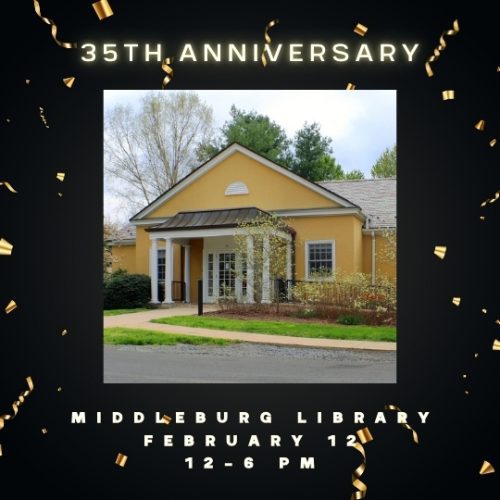 Happy 35th Anniversary to Middleburg Library! - Visit Middleburg Virginia